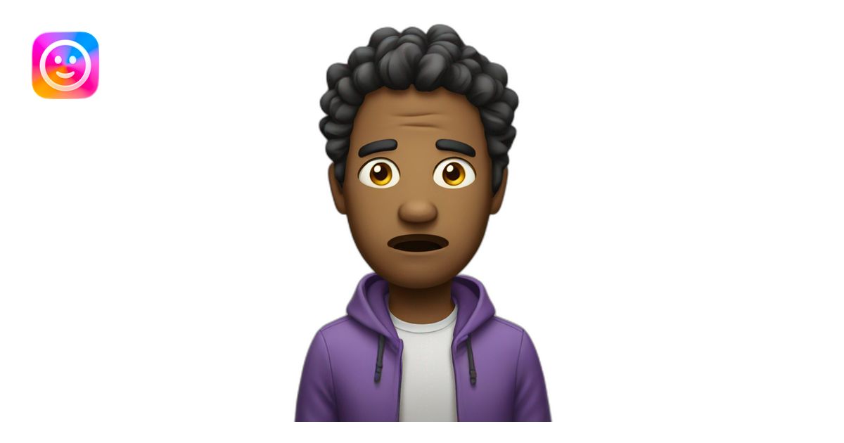 distraction annoyed emoji | AI Emoji Generator