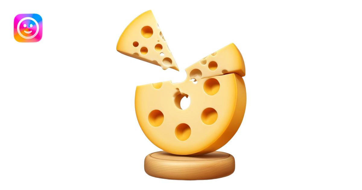 Cheese dancing emoji | AI Emoji Generator