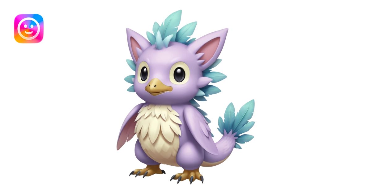 Feathery Silky Fluffy Pastel-colored Dreamy Pokémon-Fakémon-Digimon ...