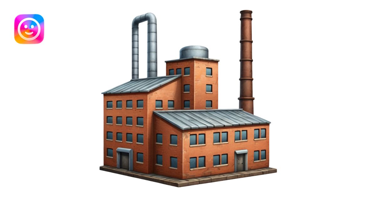 factory emoji | AI Emoji Generator