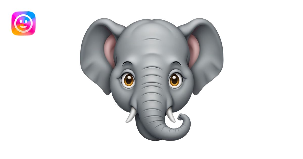elephant with a third eye emoji | AI Emoji Generator