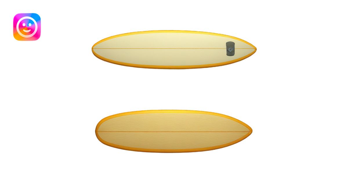 Surfboard emoji | AI Emoji Generator
