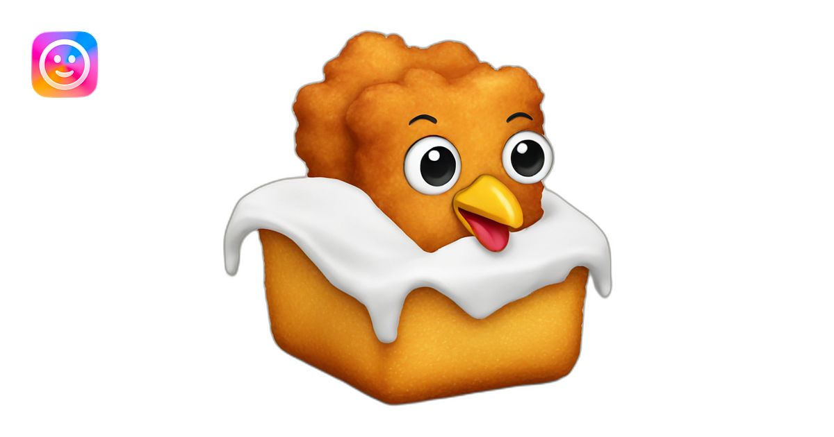 chicken nugget emoji | AI Emoji Generator