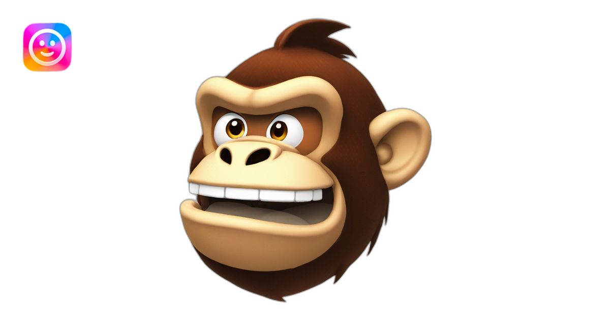 Donkey kong emoji | AI Emoji Generator
