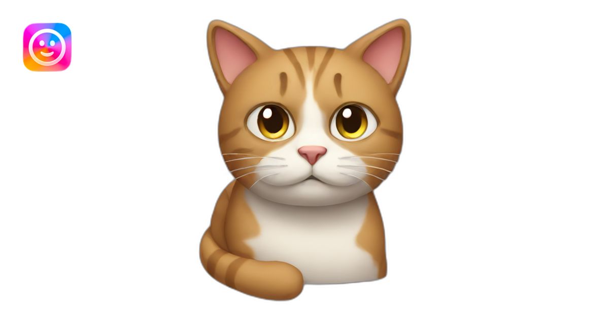 moody cat emoji | AI Emoji Generator