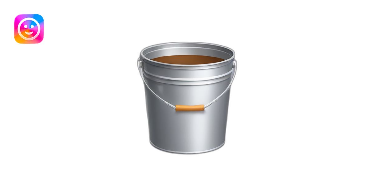 Paint bucket emoji | AI Emoji Generator