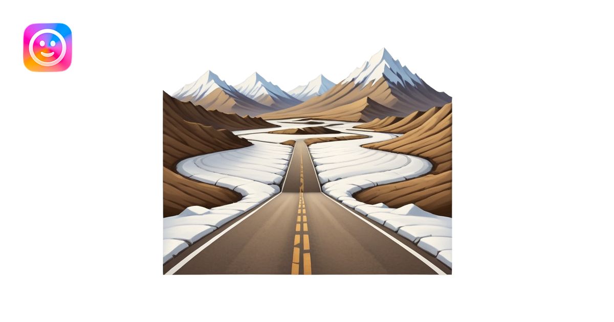 A long STRAIGHT dirt road that disappears into the horizon half way up ...