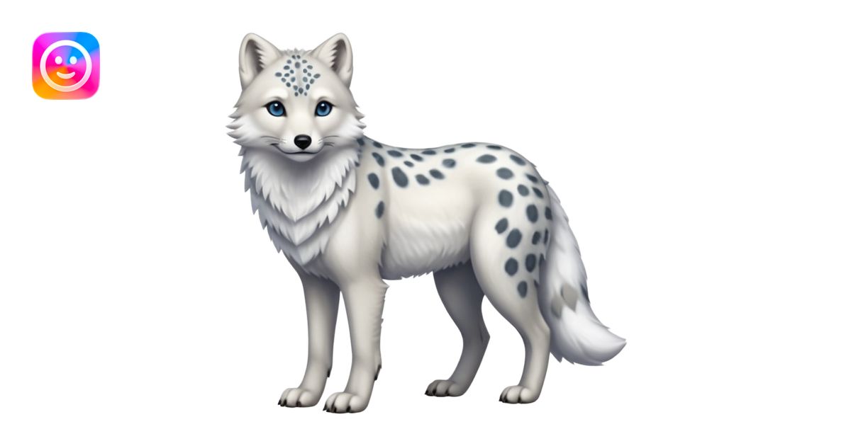 Hyper-realistic furry soft smooth elegant Arctic-wolf-arctic-fox-Snow ...