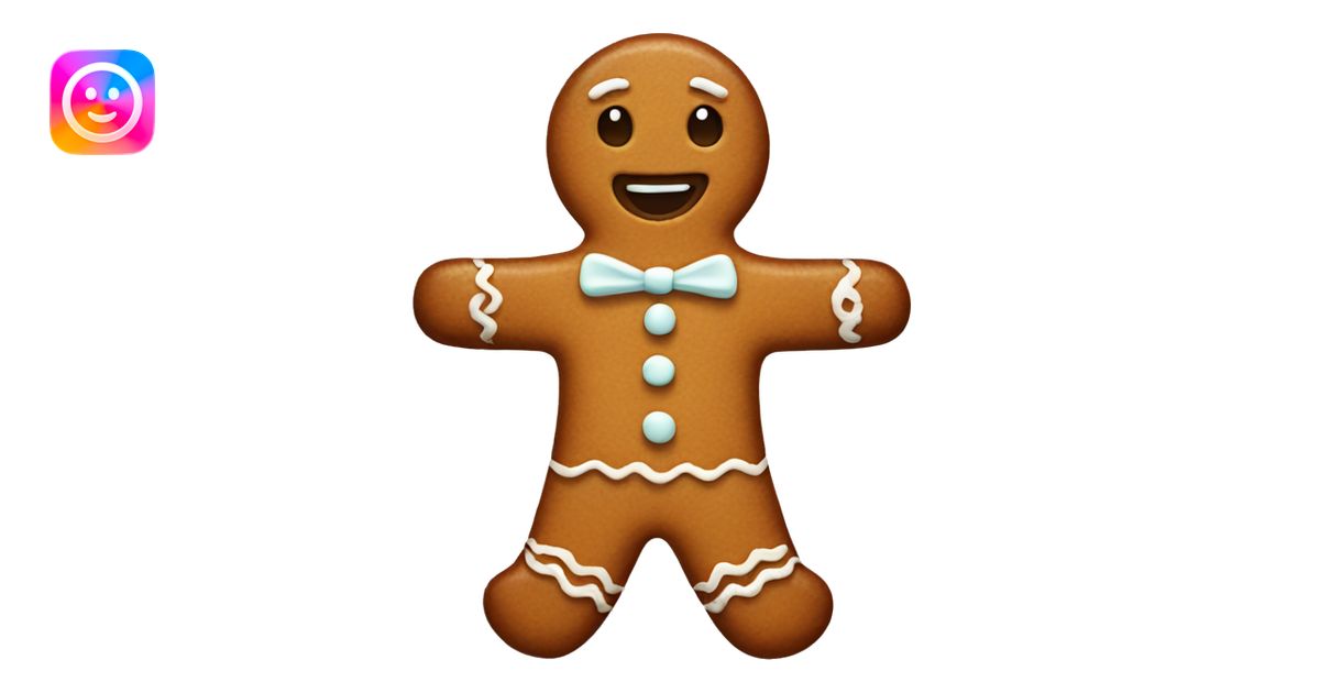 gingerbread emoji | AI Emoji Generator