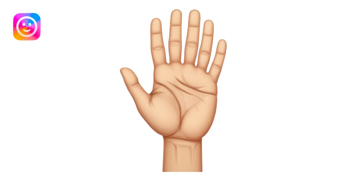 strong veiny closed hand emoji | AI Emoji Generator