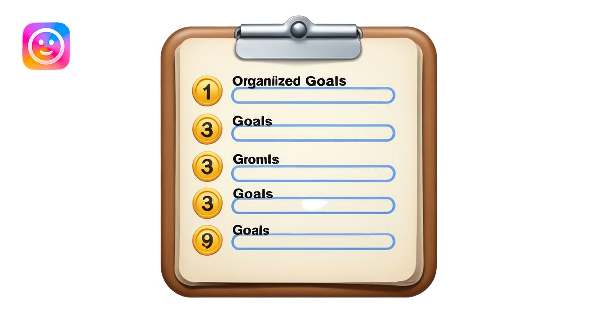 2026 goals emoji | AI Emoji Generator