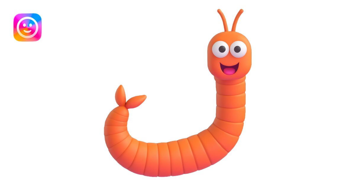 Worm emoji | AI Emoji Generator