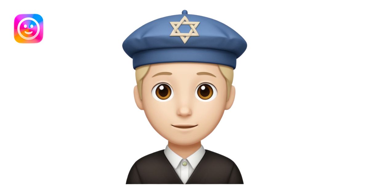 Emotka z pejsami emoji | AI Emoji Generator