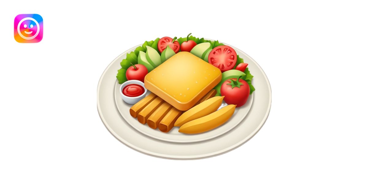 Ready to eat emoji | AI Emoji Generator