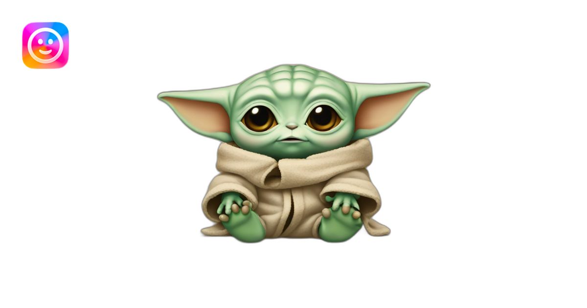 grogu baby yoda emoji | AI Emoji Generator
