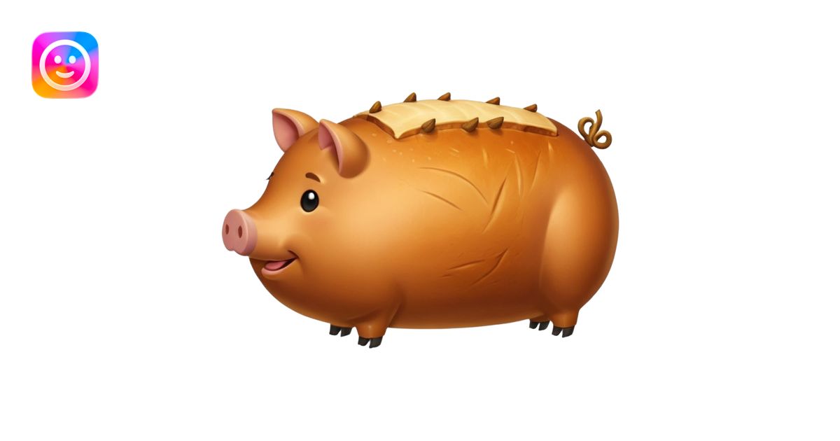 a roasted joint of pork emoji emoji | AI Emoji Generator