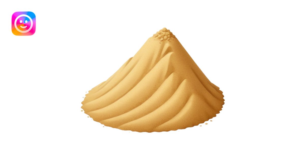 sand emoji | AI Emoji Generator