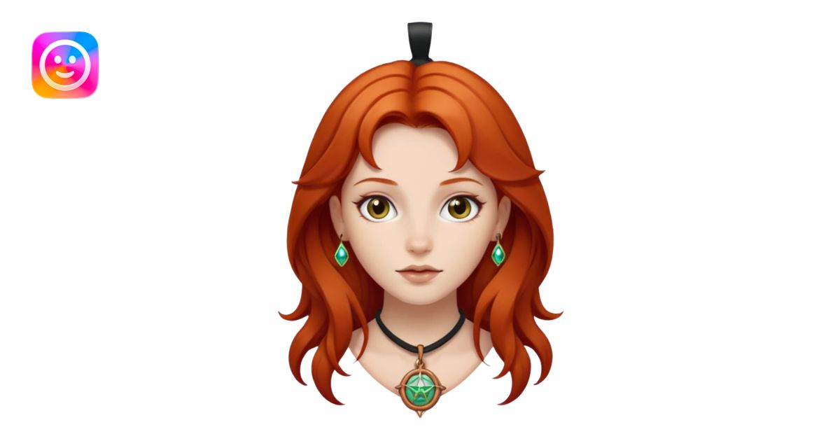 menina ruiva da wicca emoji | AI Emoji Generator