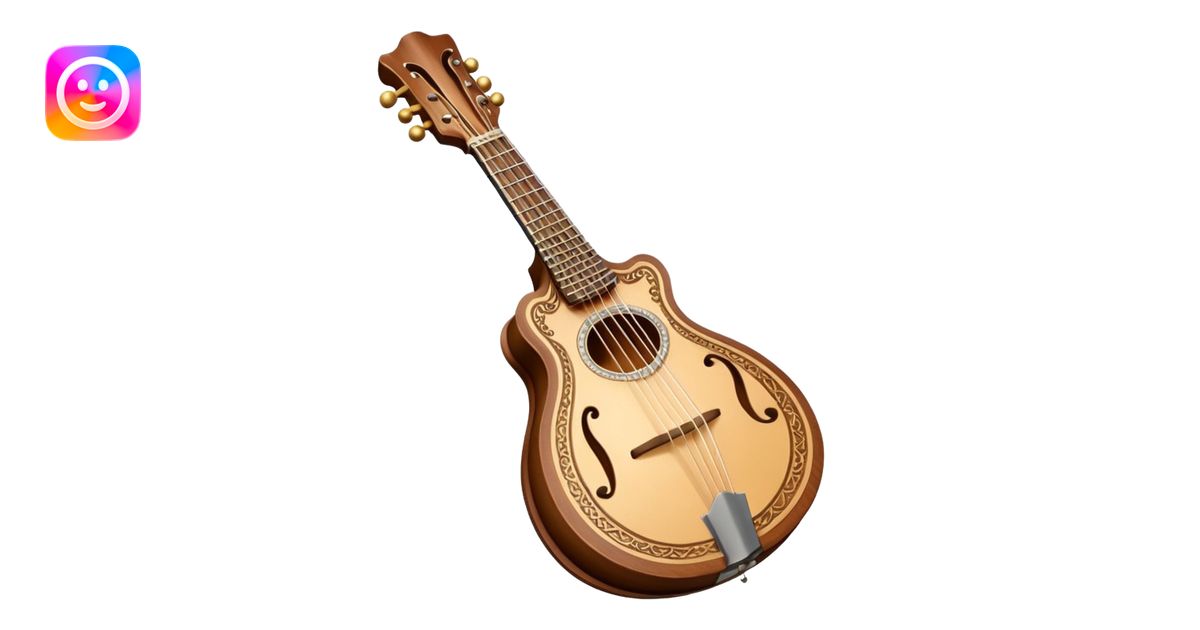 magic mandolin emoji | AI Emoji Generator