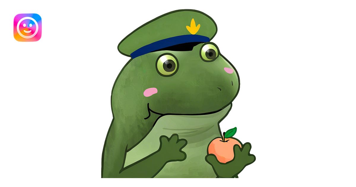 Peach with handprints meme | AI Emoji Generator