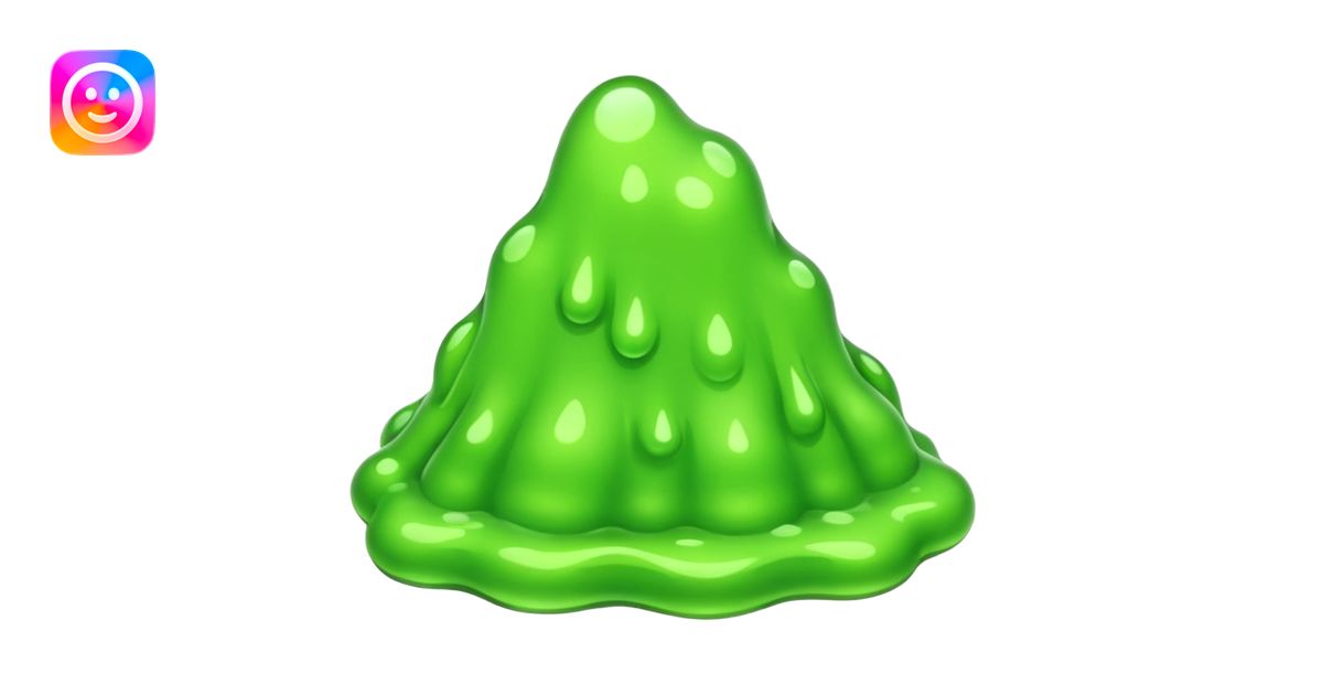 slime emoji | AI Emoji Generator