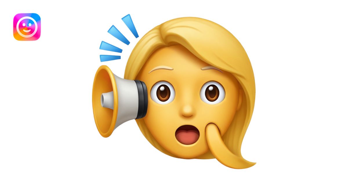 speech emoji | AI Emoji Generator