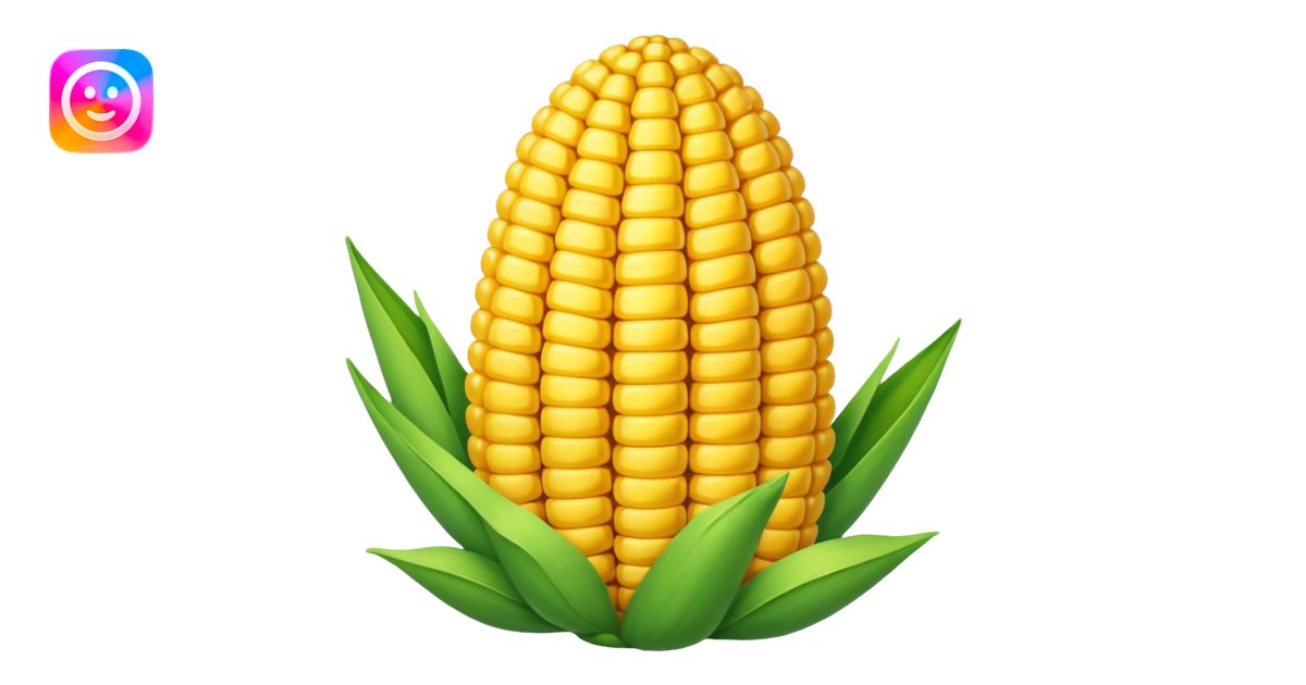 Make a corn but a ball emoji | AI Emoji Generator