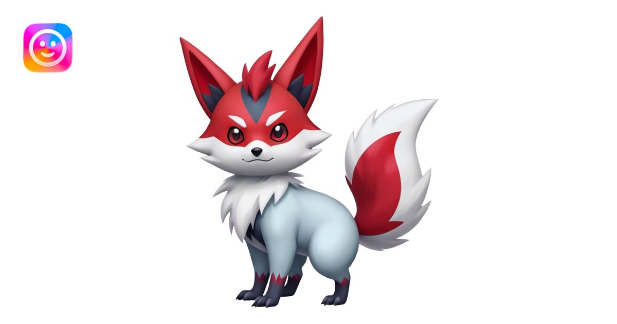 Epic Shiny Cool Cute Kawaii Zangoose-Zorua-Zoroark-Pokemon-fakemon ...