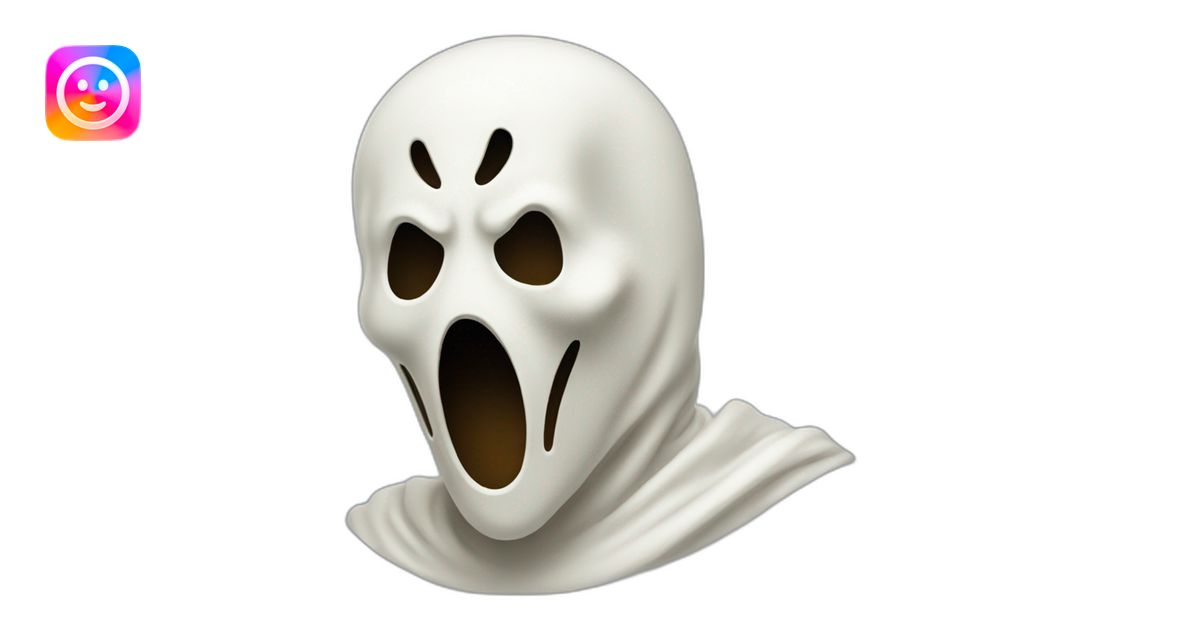 Ghostface emoji | AI Emoji Generator