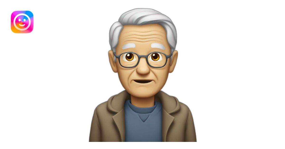 old person walker emoji | AI Emoji Generator