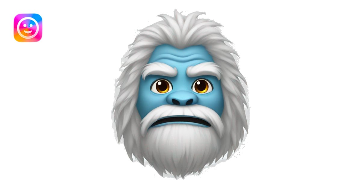 yeti emoji | AI Emoji Generator