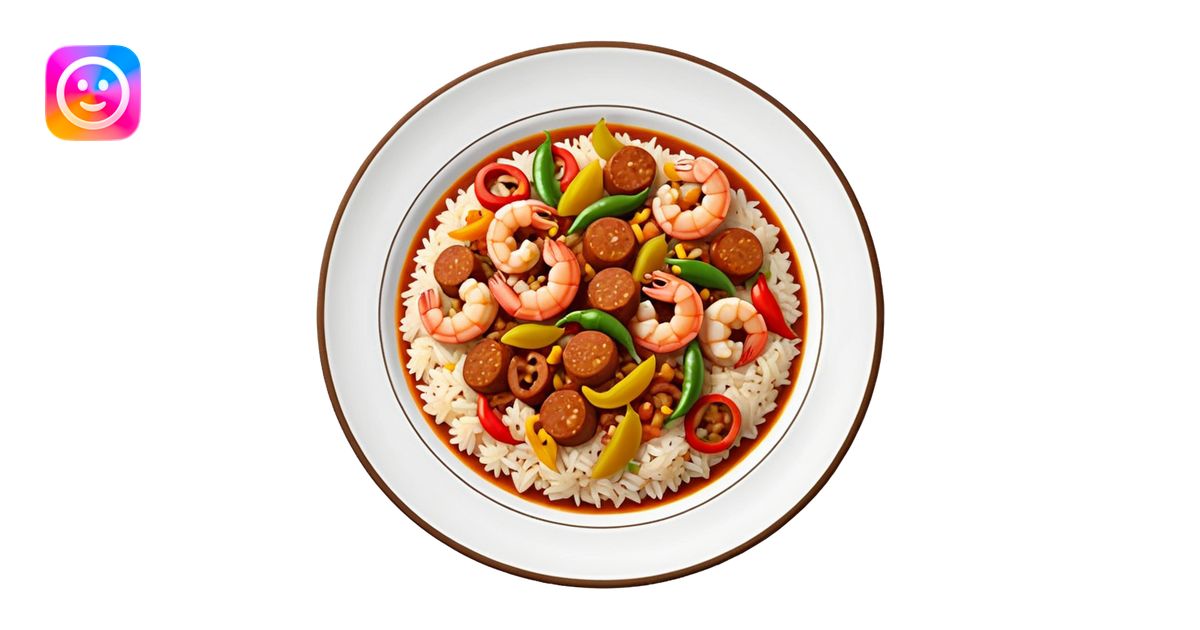 Cajun food emoji | AI Emoji Generator