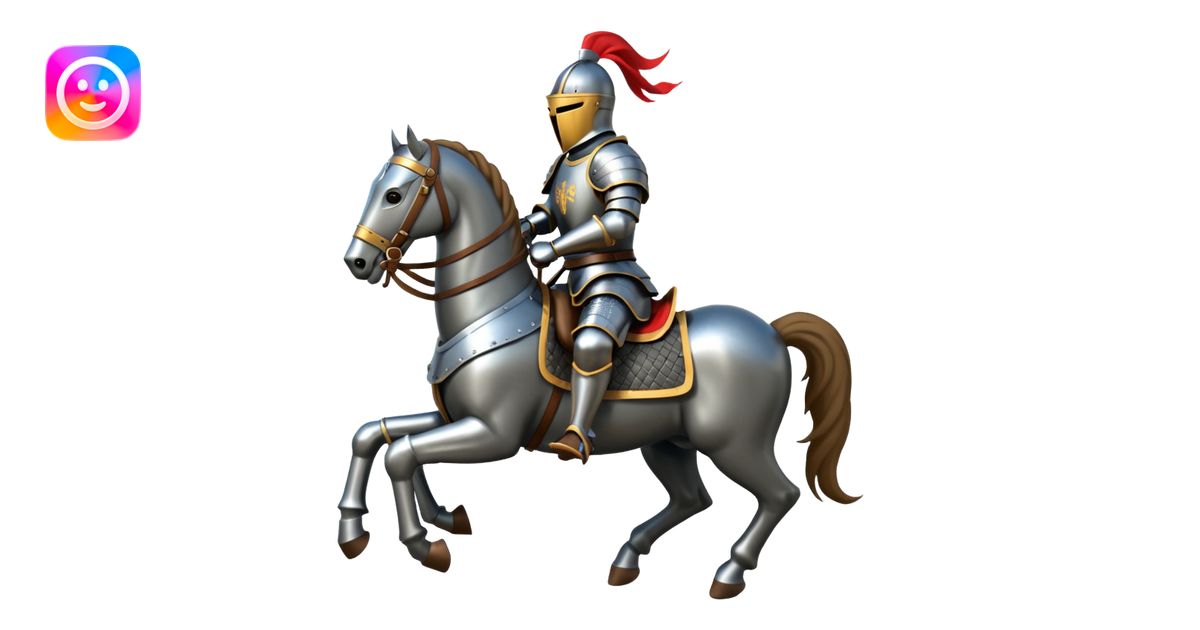 Medieval Cavalry emoji | AI Emoji Generator