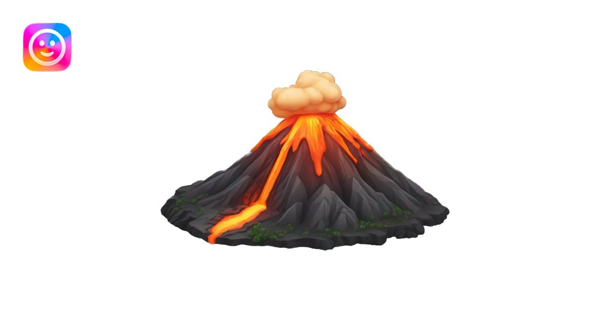 volcano emoji | AI Emoji Generator