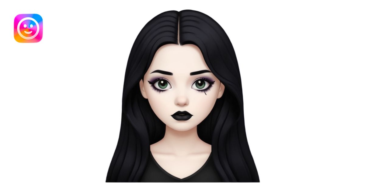 Goth baddie emoji | AI Emoji Generator