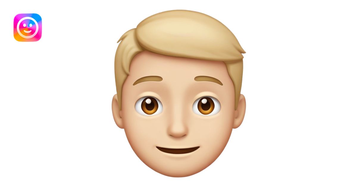 create face emoji of boy showing cute sarcasm emoji | AI Emoji Generator