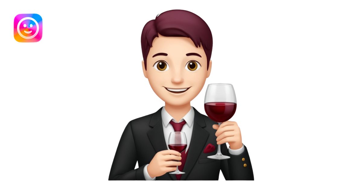 sommelier emoji | AI Emoji Generator