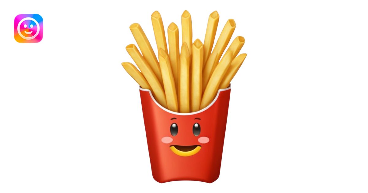 french fries emoji | AI Emoji Generator