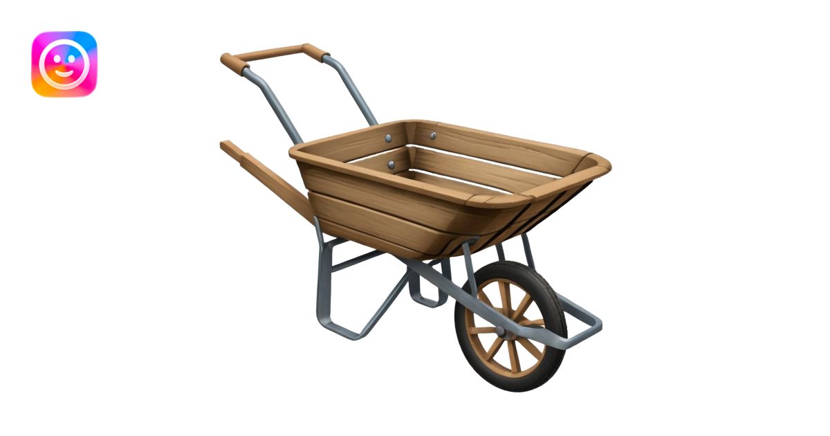 wheel barrow emoji | AI Emoji Generator