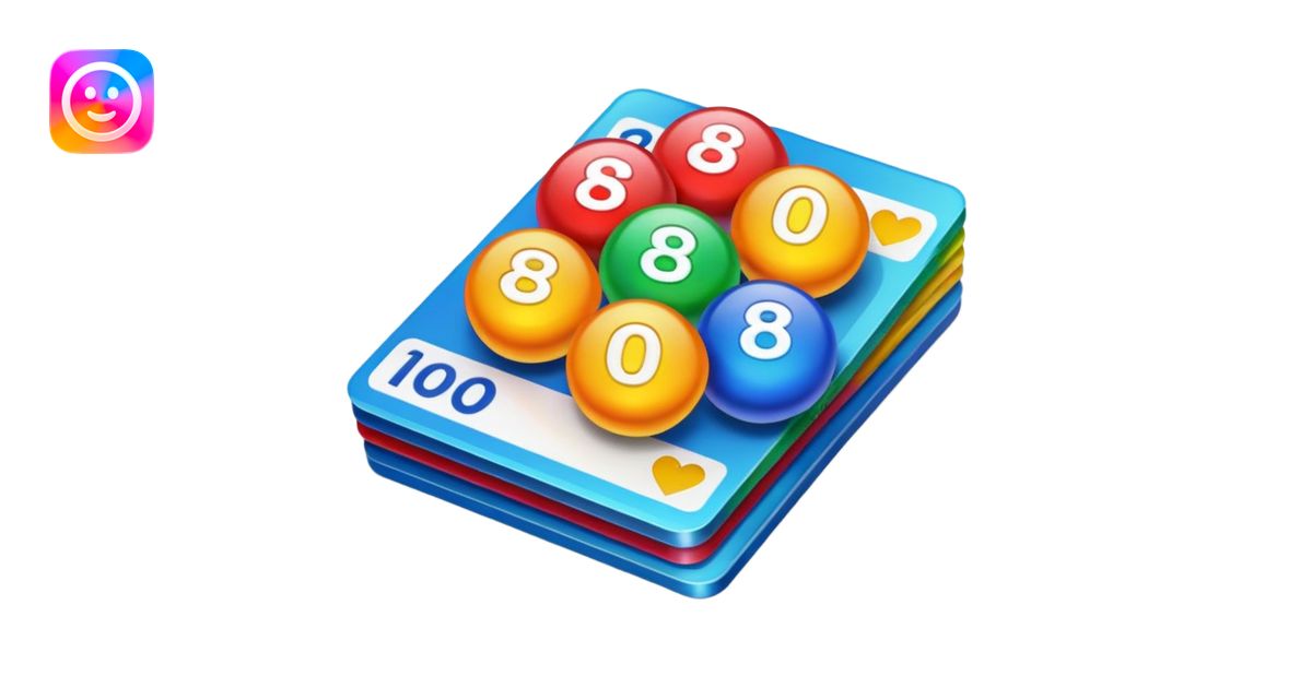 lottery cards emoji | AI Emoji Generator