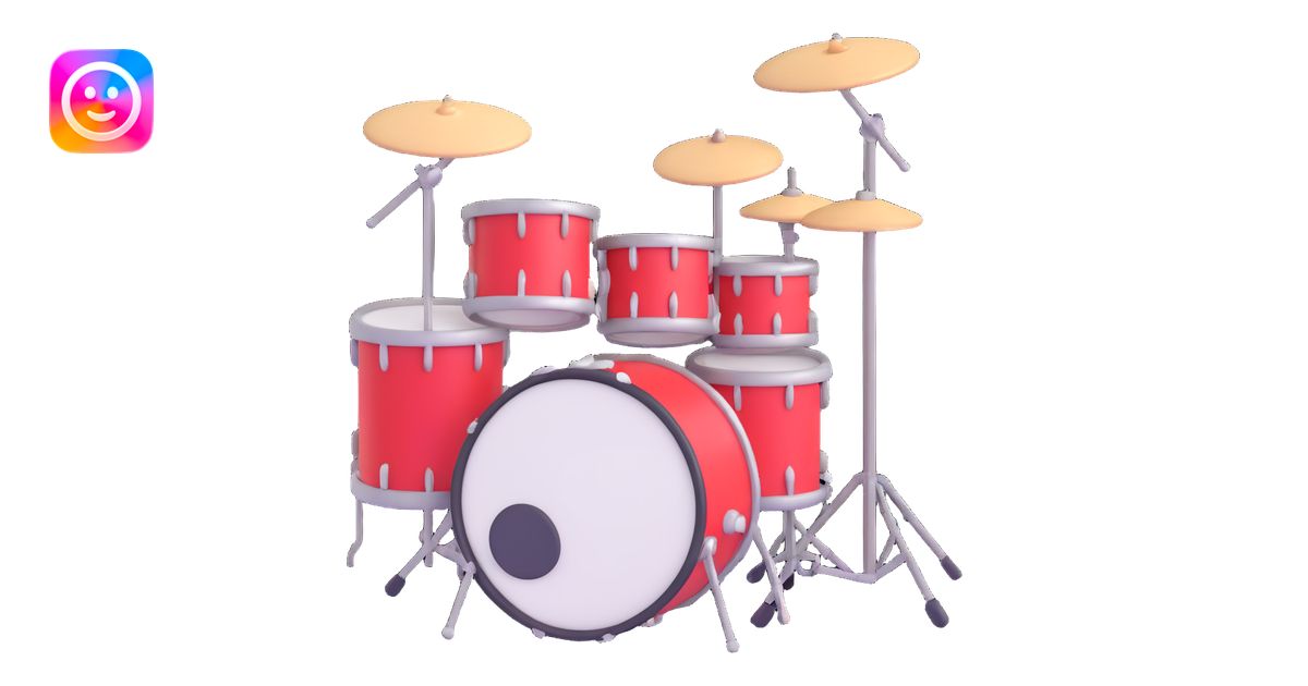 drum emoji | AI Emoji Generator