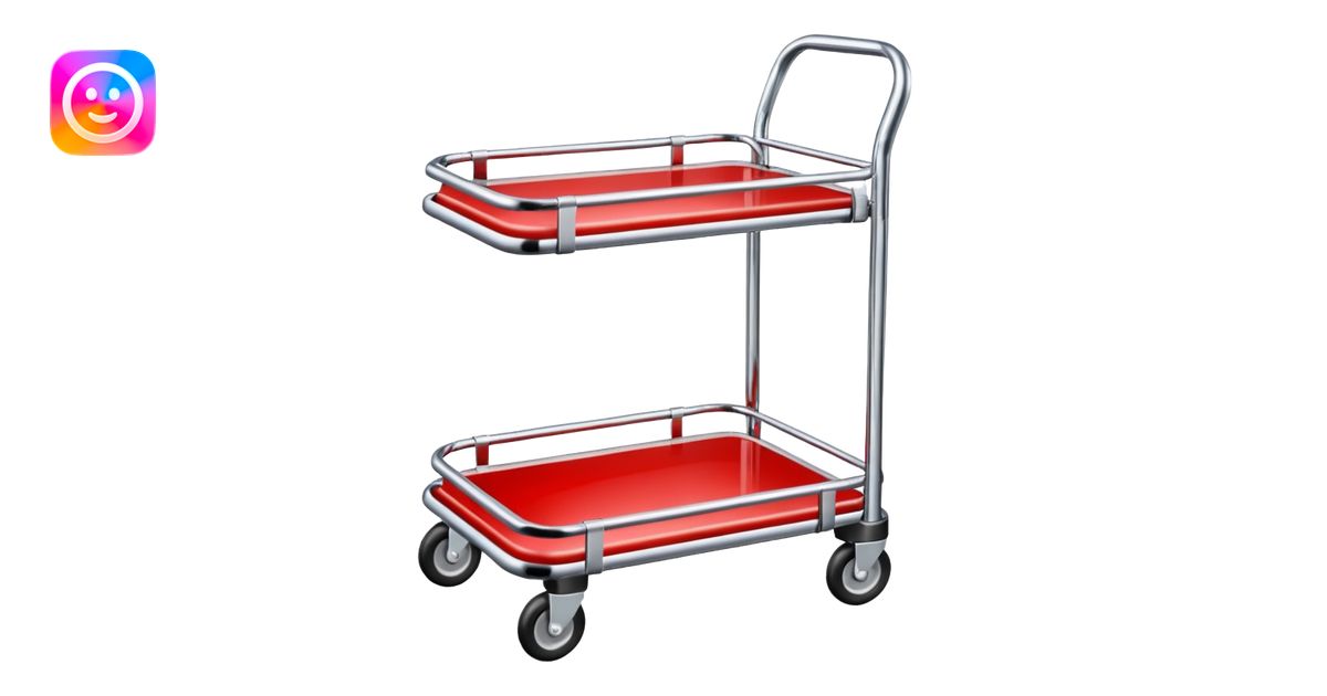 hotel loppy luggage trolley emoji | AI Emoji Generator