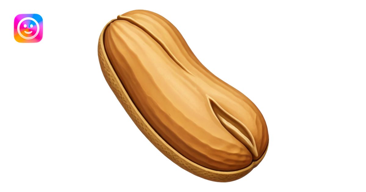 Peanut emoji | AI Emoji Generator