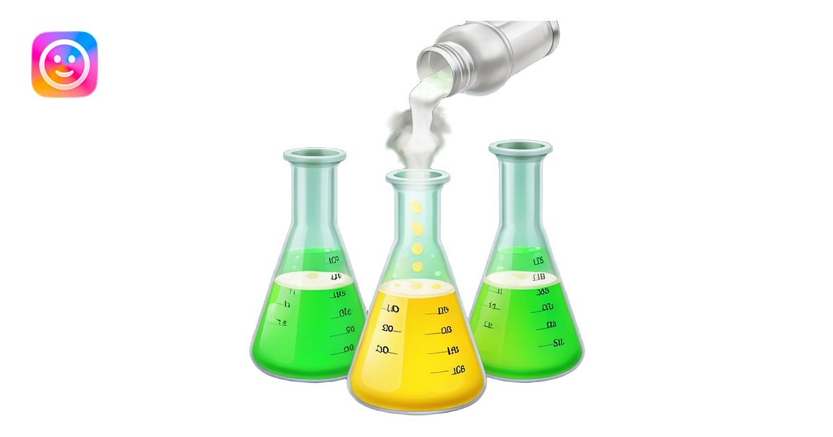 hi-lighters lemon baking soda uv light glowing formula in beaker/ test ...