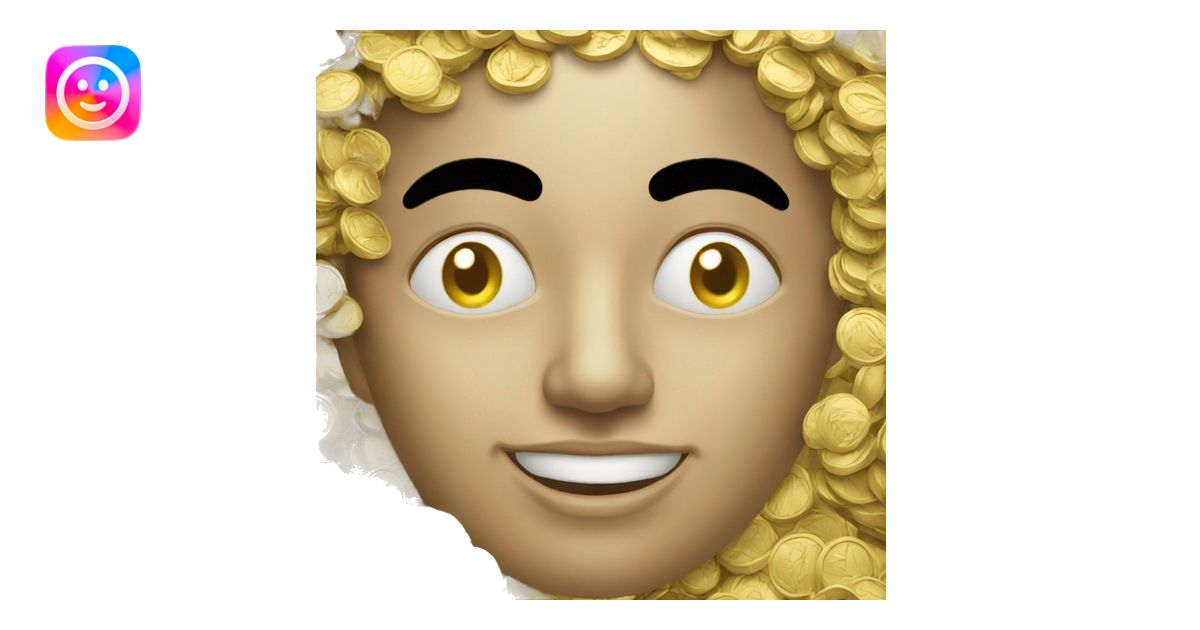 gold mone emoji | AI Emoji Generator