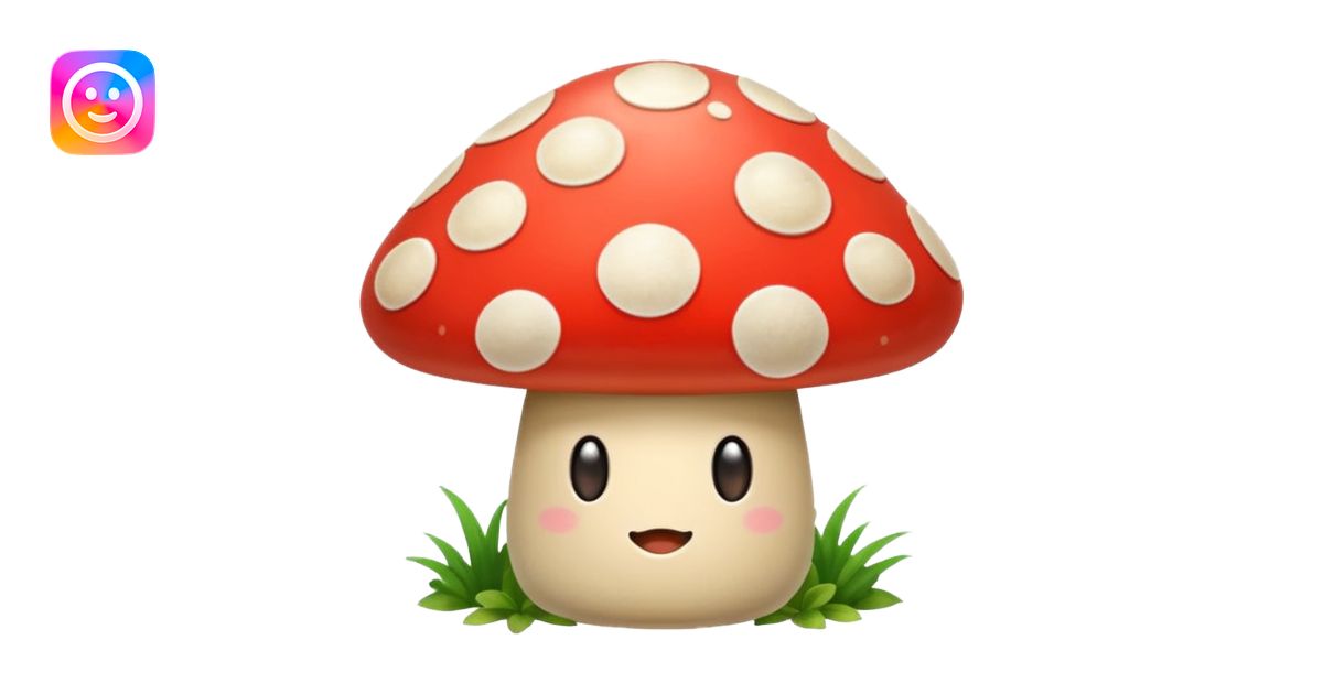 mushroom fired emoji | AI Emoji Generator