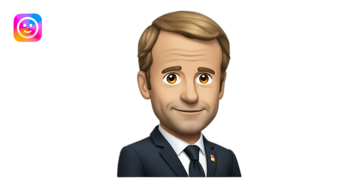 Président Macron emoji | AI Emoji Generator
