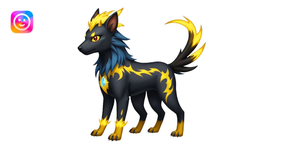 Manectric-Houndoom-Luxray-Bobcat-Fakémon-fusion-animal-creature, full ...