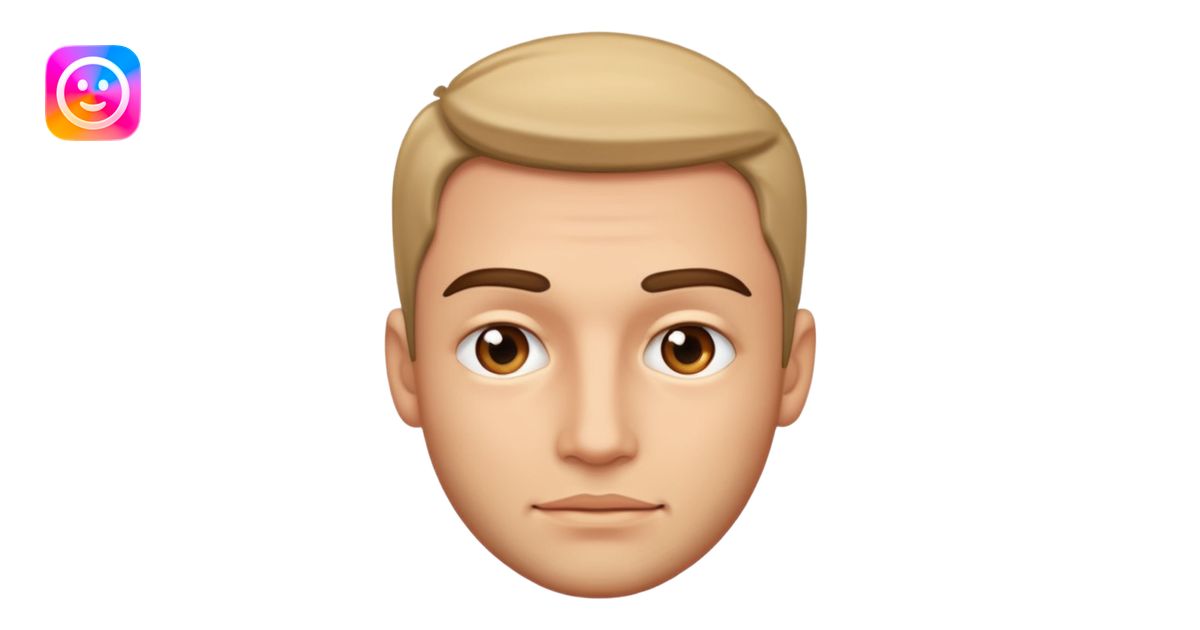 male face color emoji | AI Emoji Generator