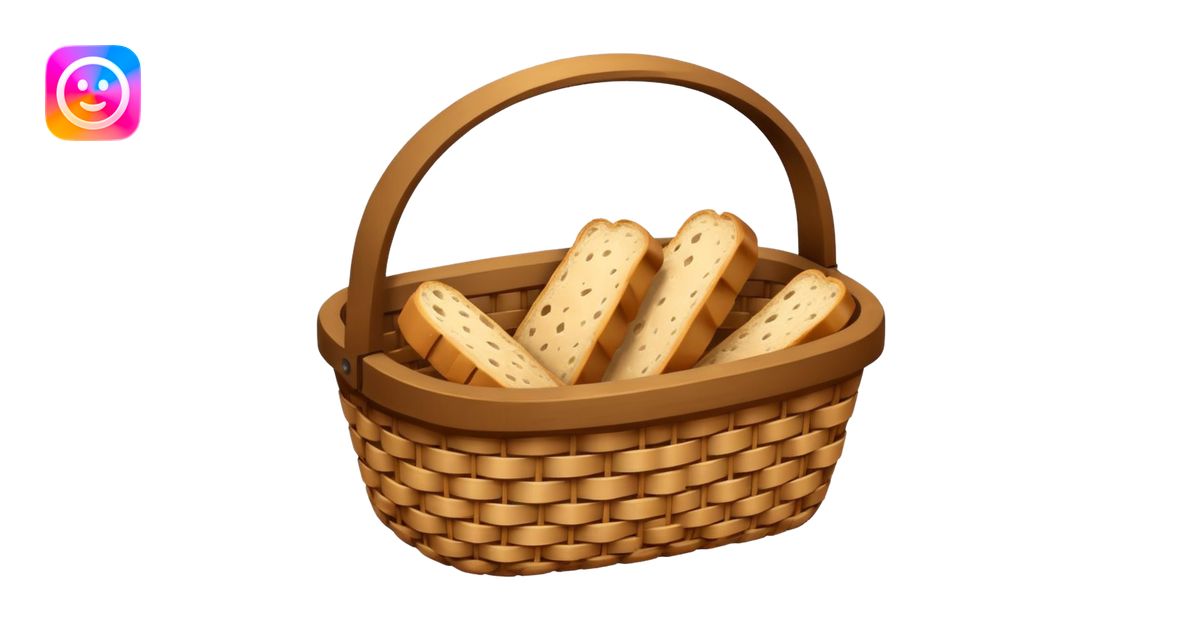 Create an emoji representing empty carbohydrate stores: depict a nearly ...